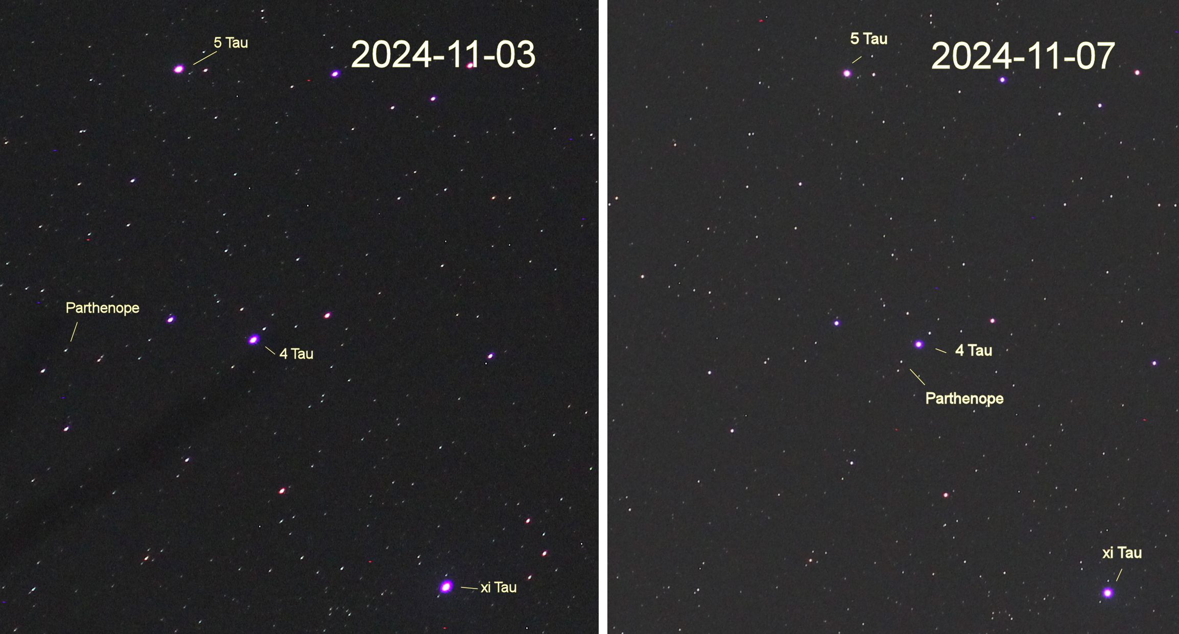 11 Parthenope | Astrobilder (mest) från Granbacken